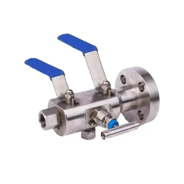 DBB Valve - EMT Pipe cleaning pig