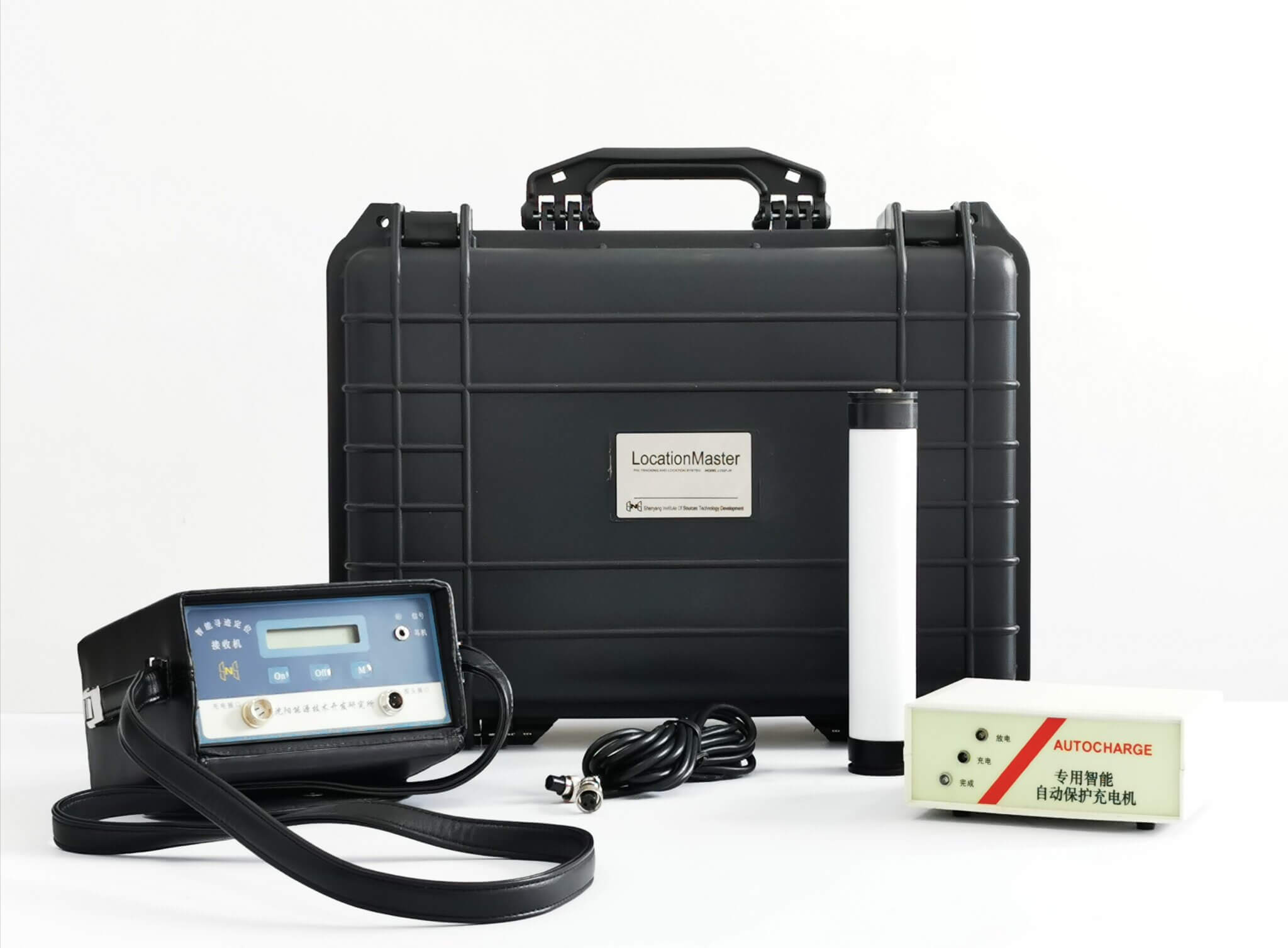 Pig Tracking Equipment - Receiver - EMT Pipe cleaning pig