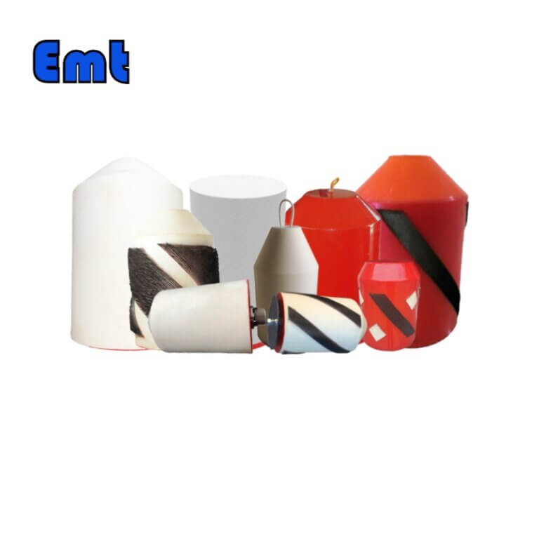 Criss Cross Foam Cleaning Pig - EMT Pipe cleaning pig