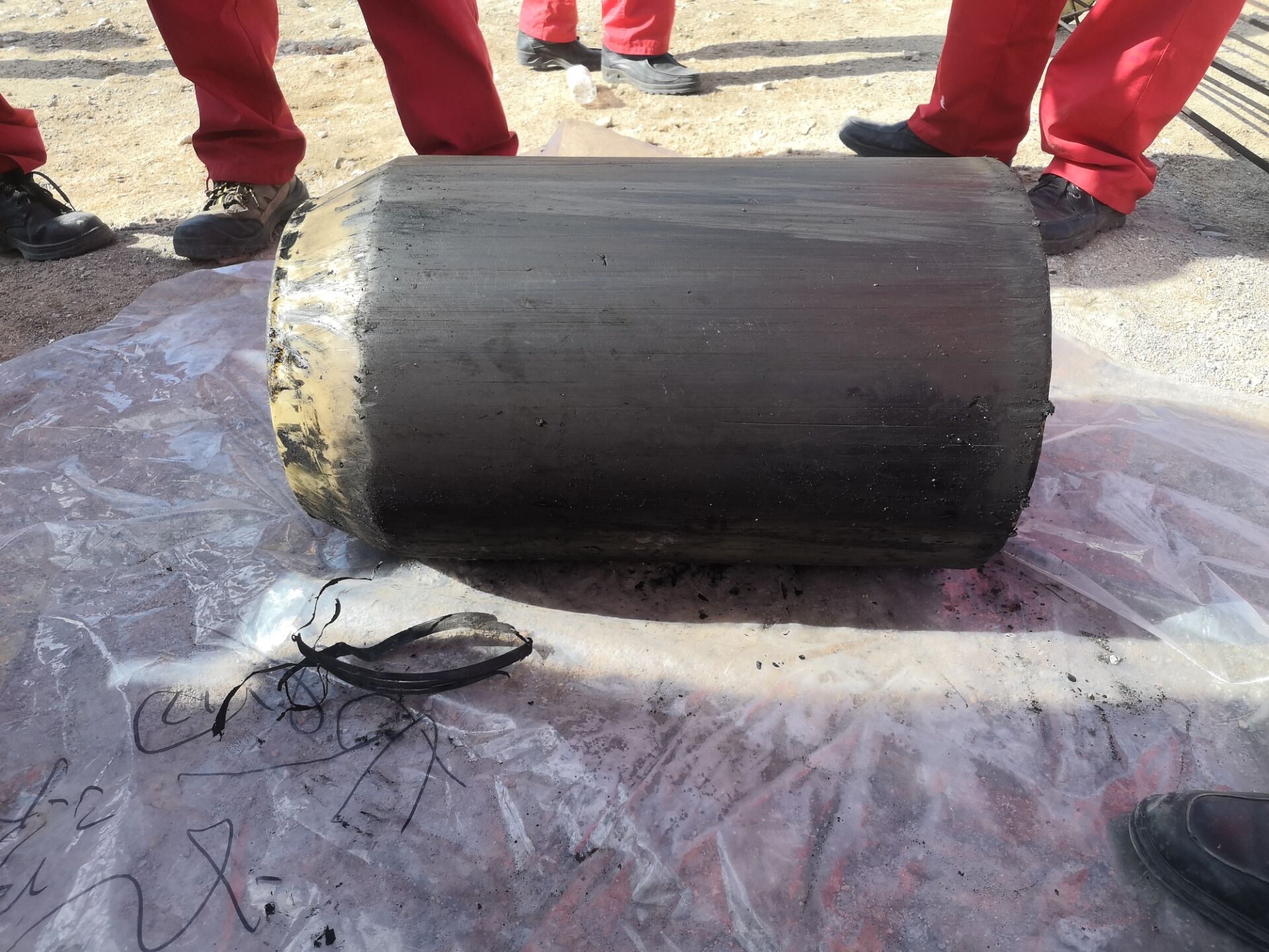 Foam Pipeline Pig - EMT Pipe cleaning pig