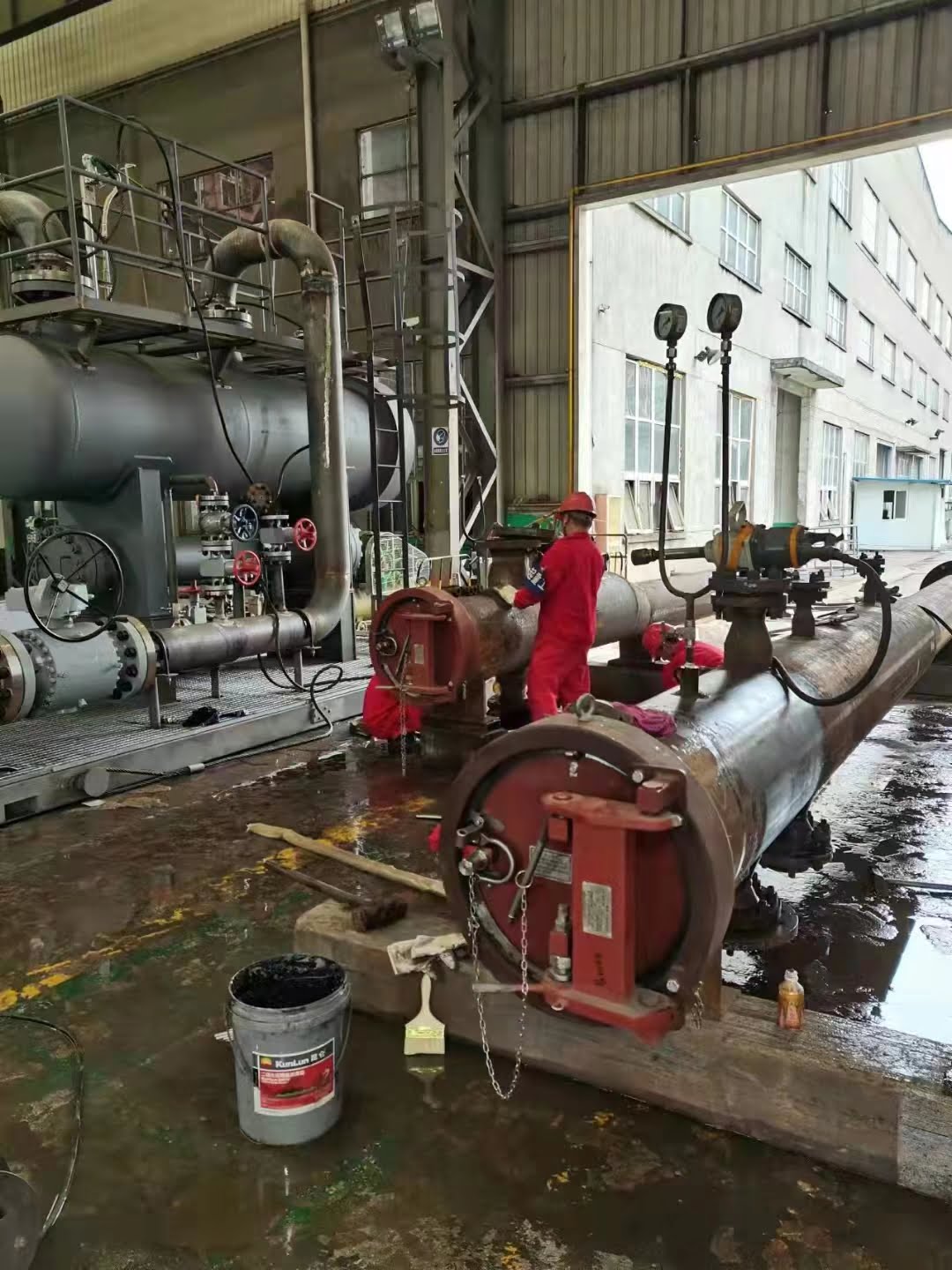 Bandlock Quick Closures - EMT Pipe cleaning pig