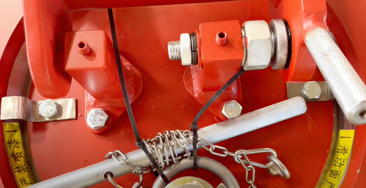 Bandlock Quick Opening Closure - EMT Pipe cleaning pig