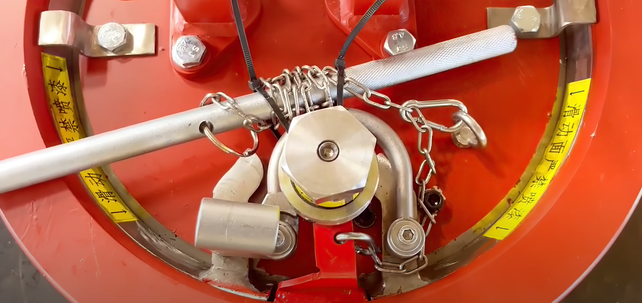 Bandlock Quick Open Closures - EMT Pipe cleaning pig