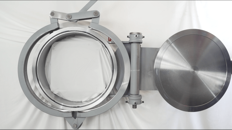 Clamp Type Quick Open Closures - EMT Pipe cleaning pig