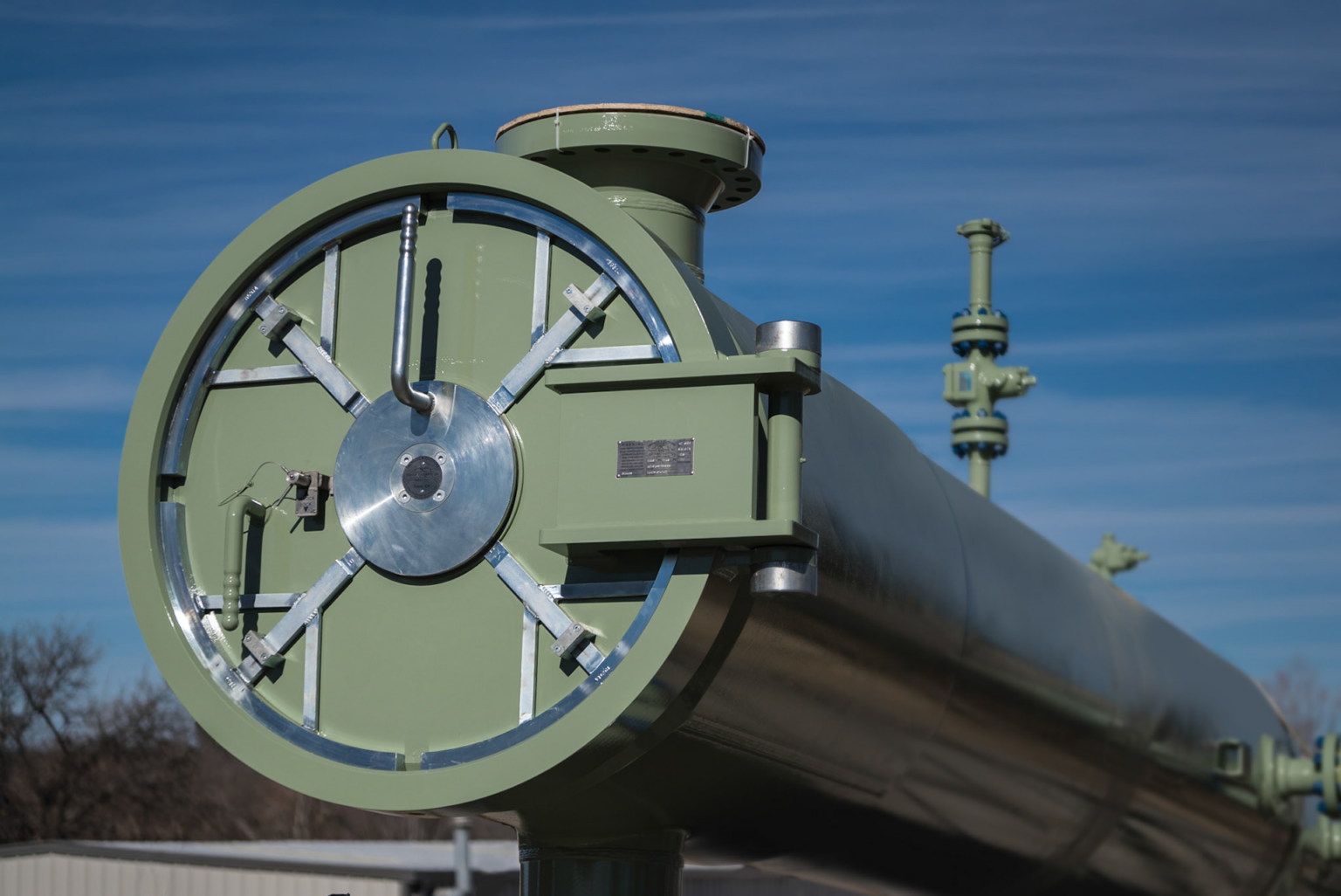 Scraper Trap Used In Pipeline Pigging - EMT Pipe cleaning pig