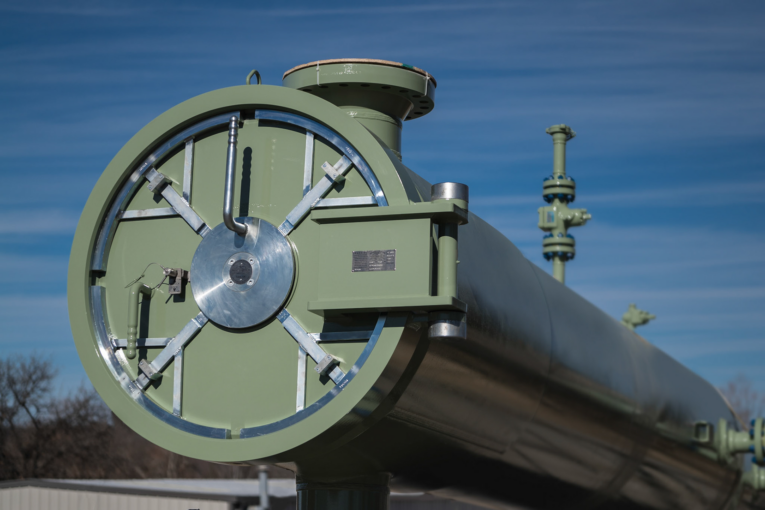 Scraper Trap Used In Pipeline Pigging - EMT Pipe cleaning pig